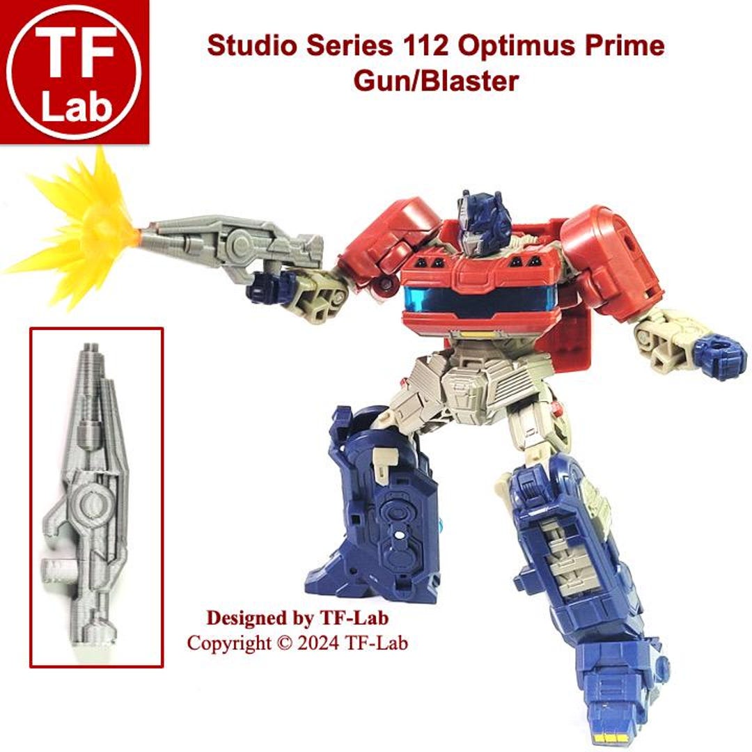 Rifle Gun Blaster Upgrade Kit for Transformers Studio Series 112 ...