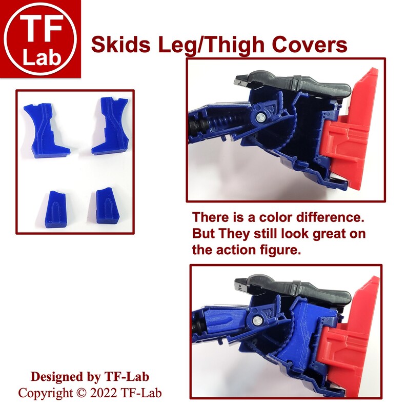 Thigh Leg Gap Fillers/fillet Upgrade Kit:legacy Skids Deluxe - Etsy