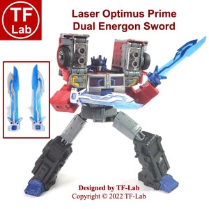Rifle Gun Upgrade Kit:transformers Laser Optimus Prime Legacy Kingdom ...