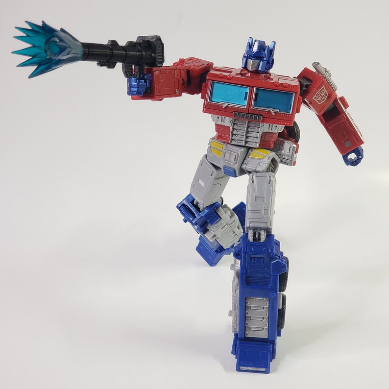 Transformers Optimus Prime Rifle Gun Upgrade Kit Kingdom Earthrise ...