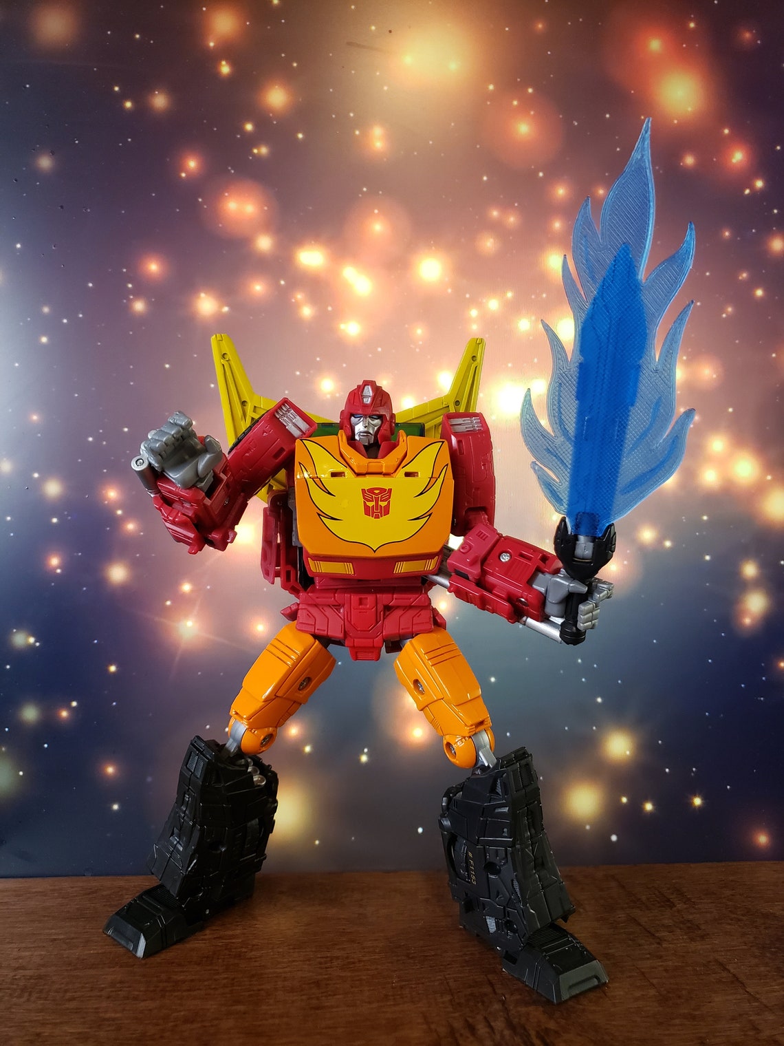 Kingdom Rodimus Prime Upgrade Kit Fire Flame Effect | Etsy