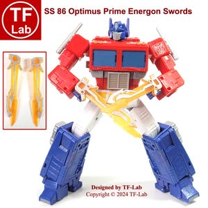 Energon Swords (pair) Upgrade Kit Studio Series SS 86 Optimus Prime - Etsy