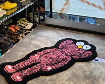 1 of 1 3ft handmade kaws Indians rug Floor & Rugs Home & Living etna.com.pe