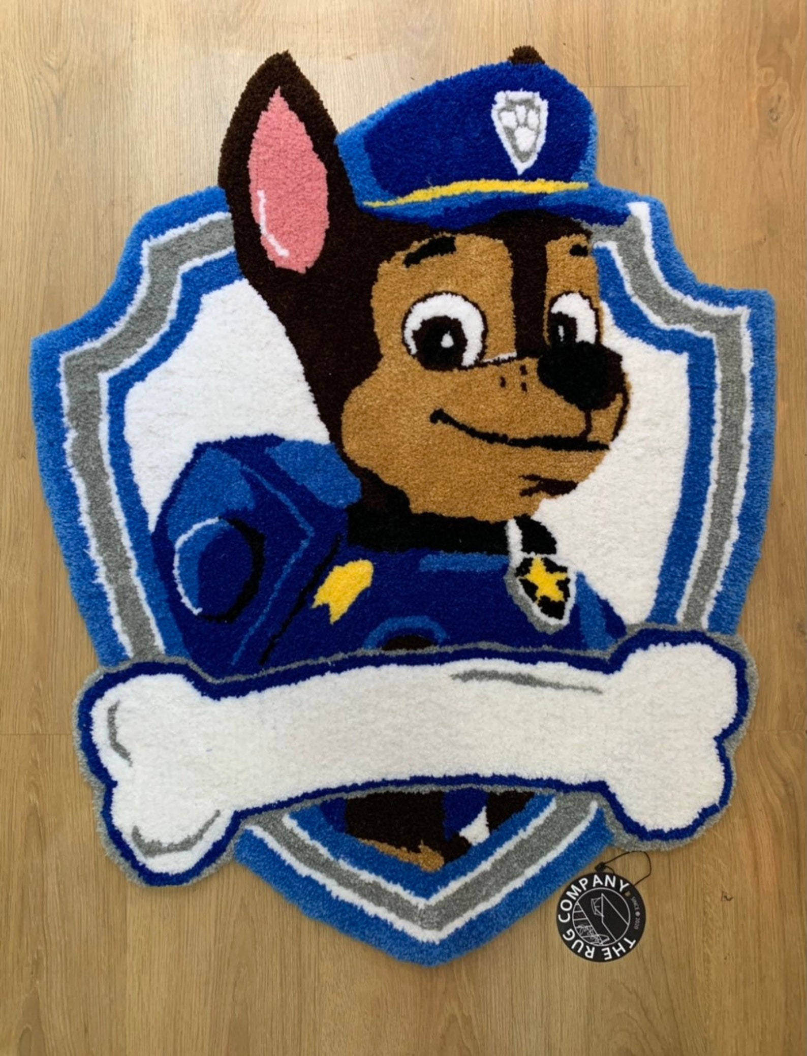 Paw Patrol Hand Made Rughand Tufted Custom Rug Wool - Etsy