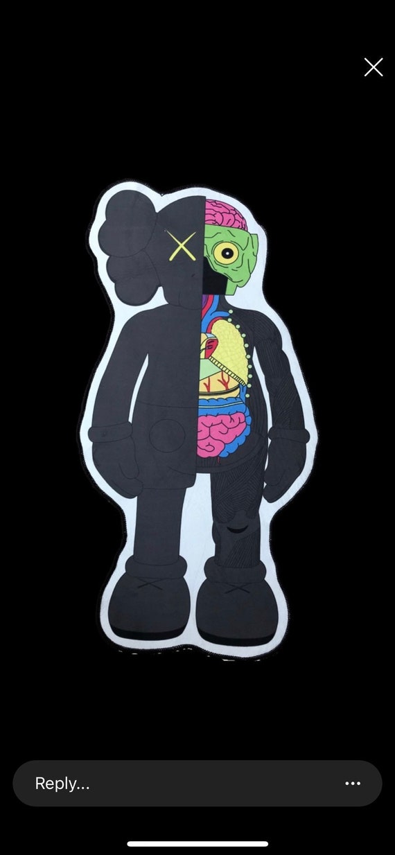 1 of 1 3ft handmade kaws Indians rug Floor & Rugs Home & Living etna.com.pe