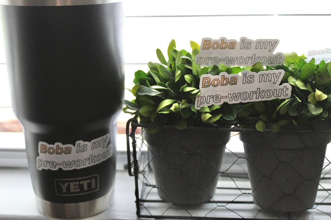 Boba is My Pre-workout - Etsy