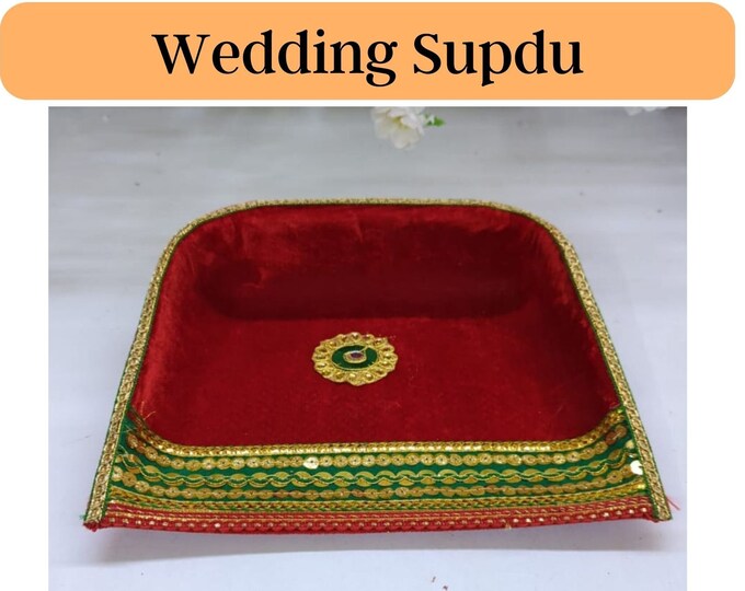 Gujarati Wedding Supadu Decorative Supdu Indian Wedding Supada for ...