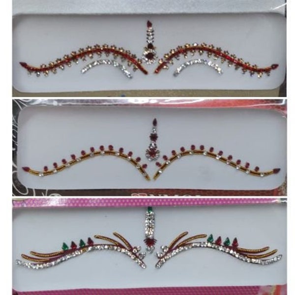 Forehead Bindi - Etsy
