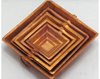 Designer Copper Painted Hawan Kund - Etsy