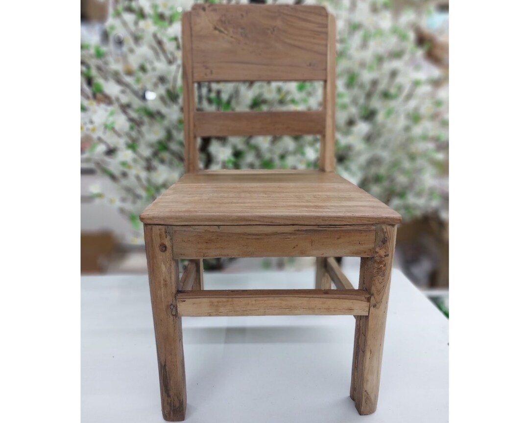 Vintage Wooden Chair Small Children Chair Antique Wooden Chair for ...