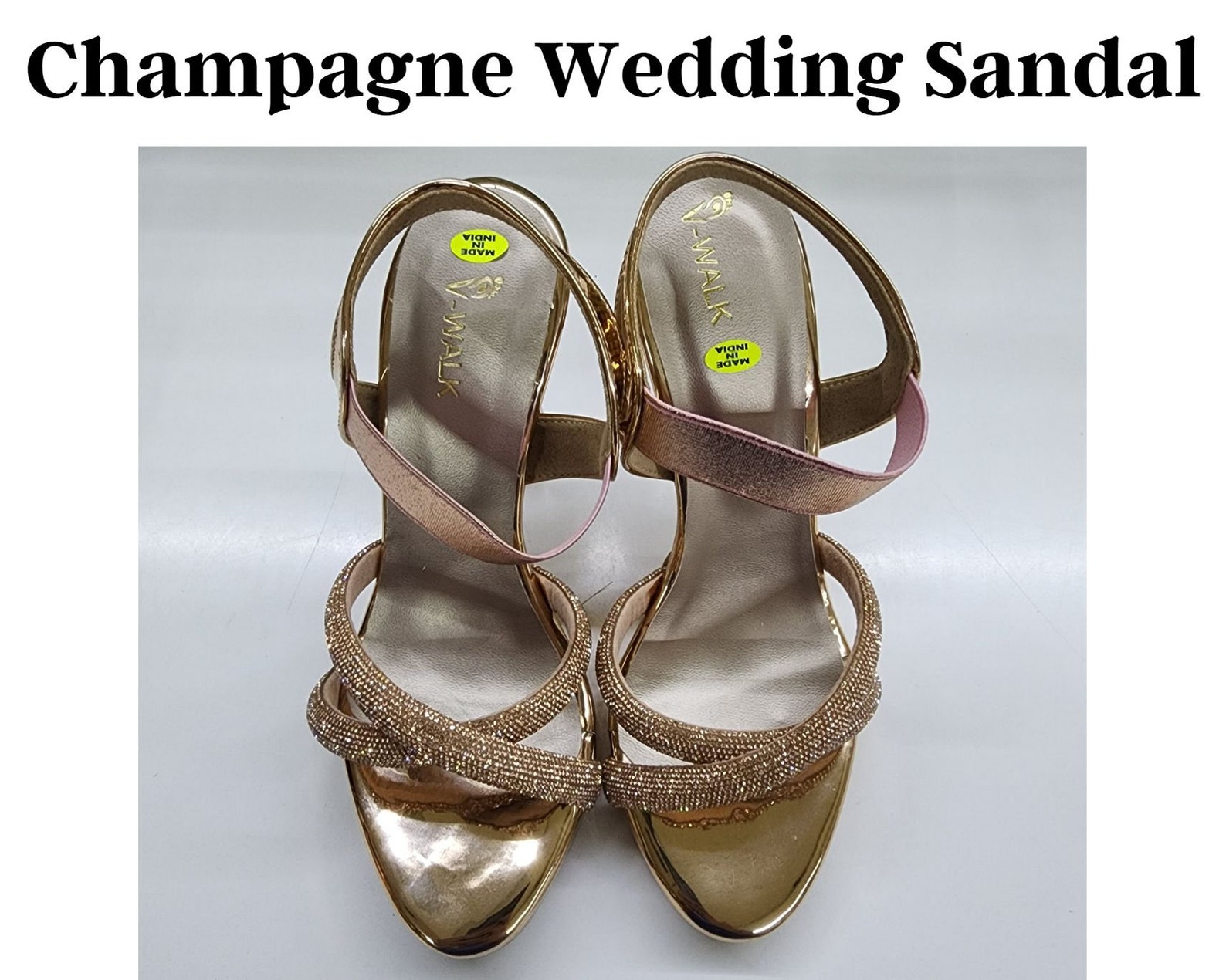 Bridal High Heels Indian Bridal Sandal Heels for Bride Wedding - Etsy