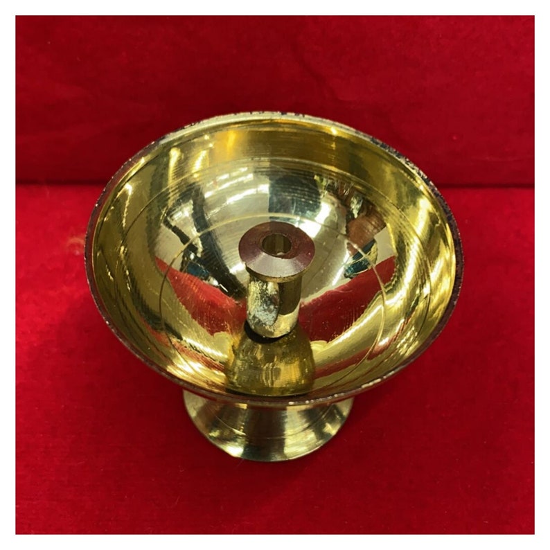 Traditional Brass Diya for Pooja Indian Dia Handcrafted Diya - Etsy