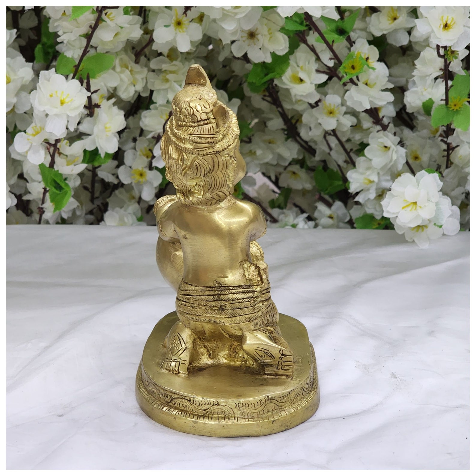 Baby Krishna Statue God of Love Krishna Brass Statue Lord - Etsy