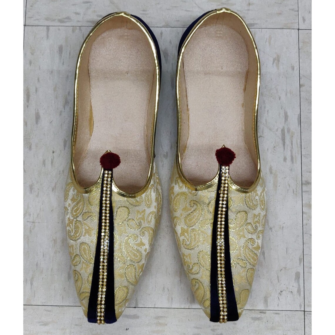 Indian Traditional Shoes for Men Wedding Mojari Sherwani Shoes | Etsy