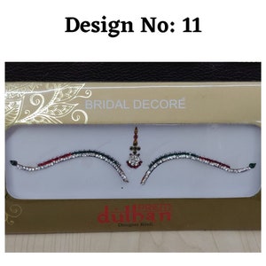 Decorative Bridal Bindi Women Sticker Bindi Designer Bindis Body ...
