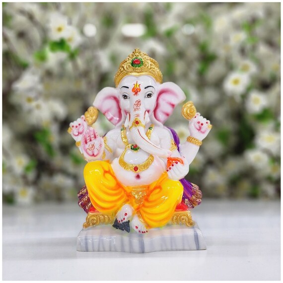 Ganesha Statue Hindu God of Good Luck Lord Ganesha Idol Gift - Etsy India