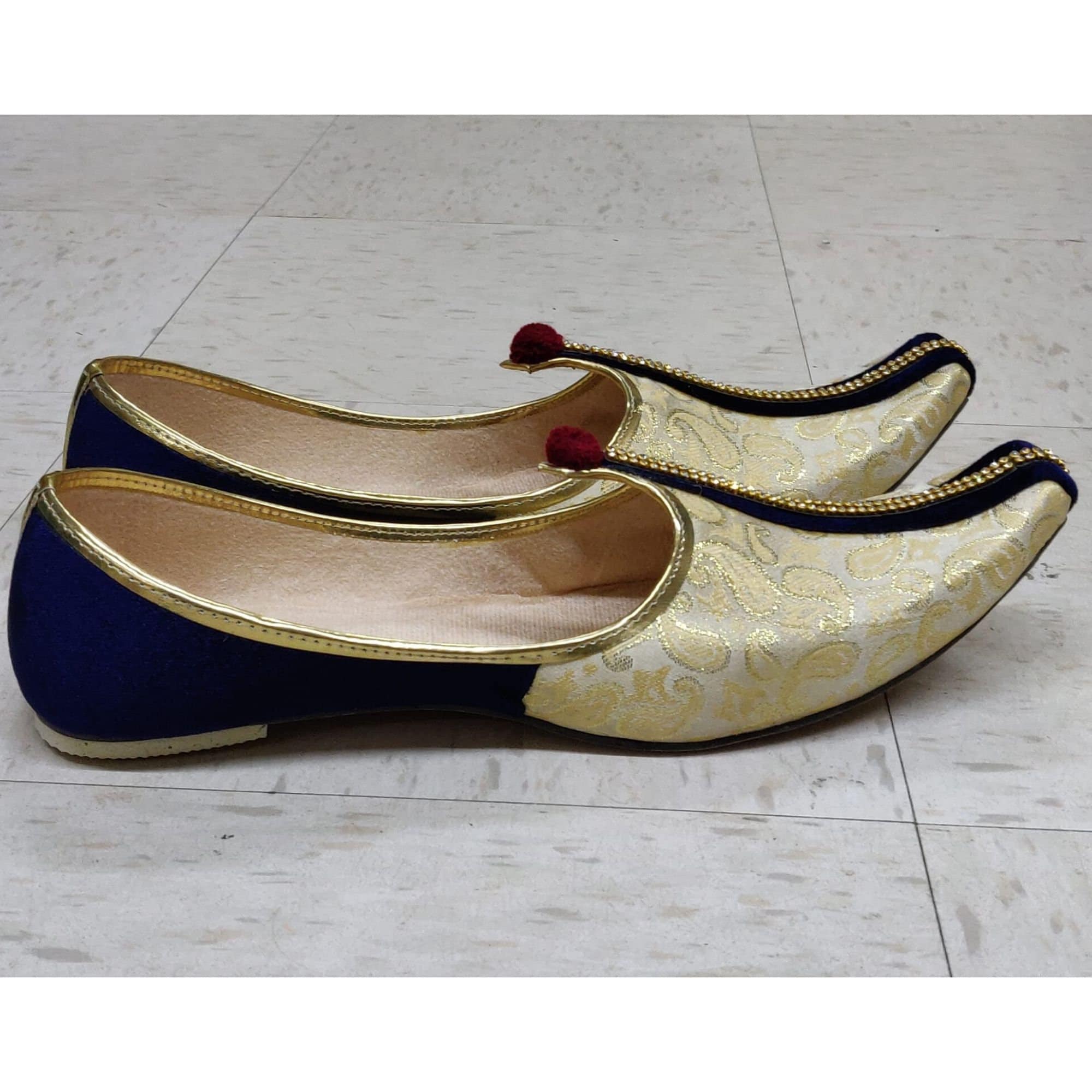 Indian Traditional Shoes for Men Wedding Mojari Sherwani Shoes - Etsy