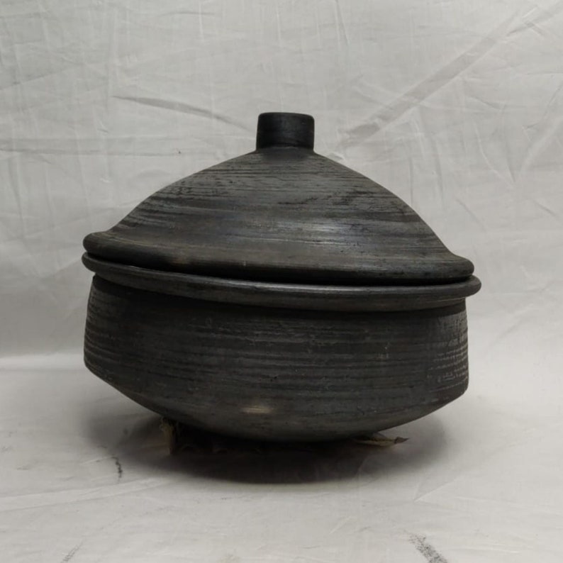 Clay Pot for Cooking Handmade Clay Cooking Pot With Lid Clay - Etsy