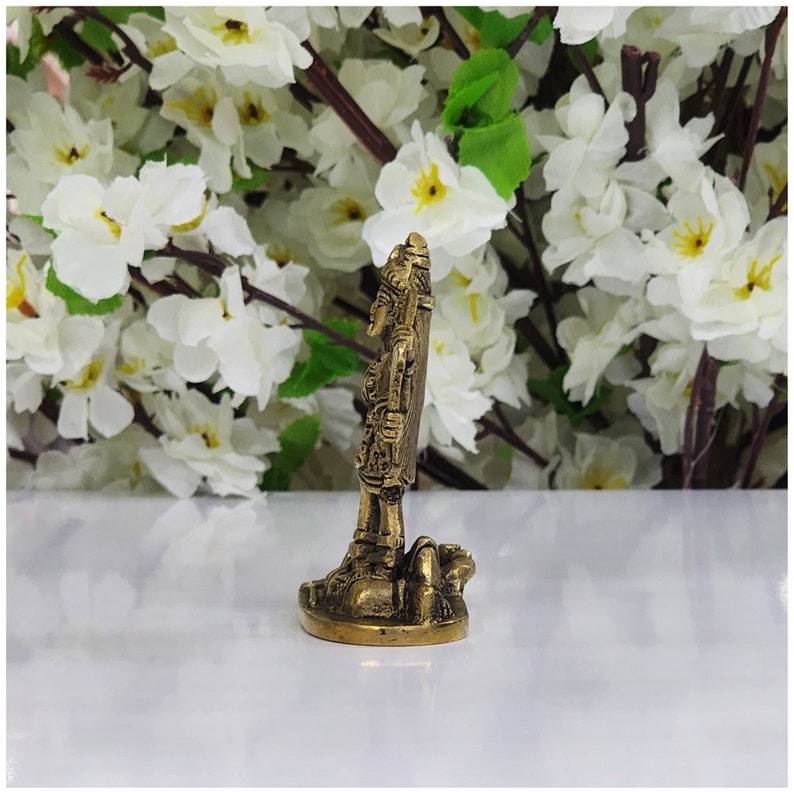 Kali Ma Statue Brass Goddess Kali Idol Hindu Devi Goddess of - Etsy