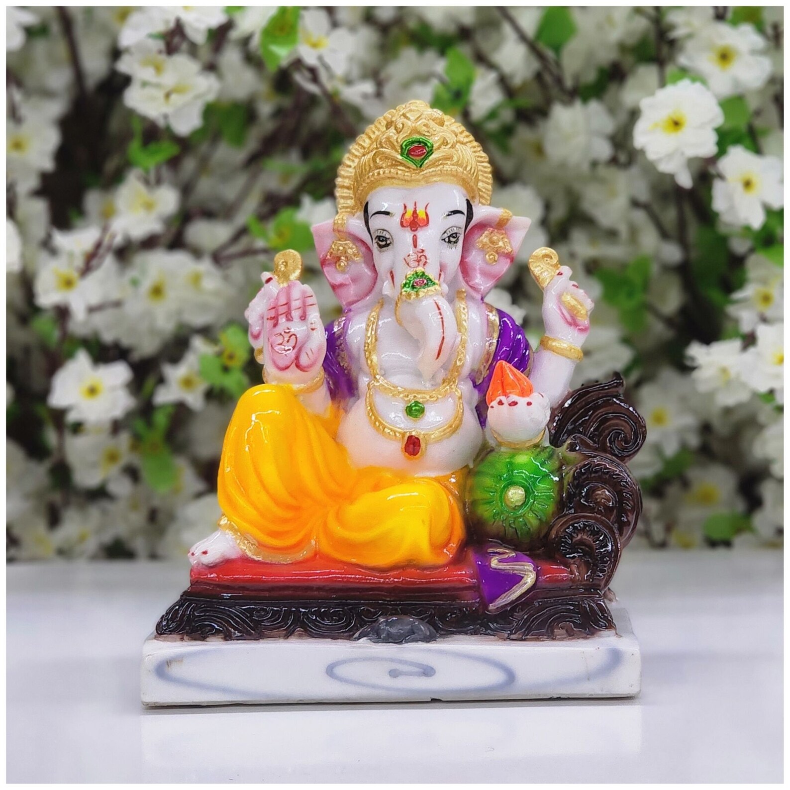 Ganesha Statue Lord Ganesha Sculpture Majestic Lord Ganesha - Etsy