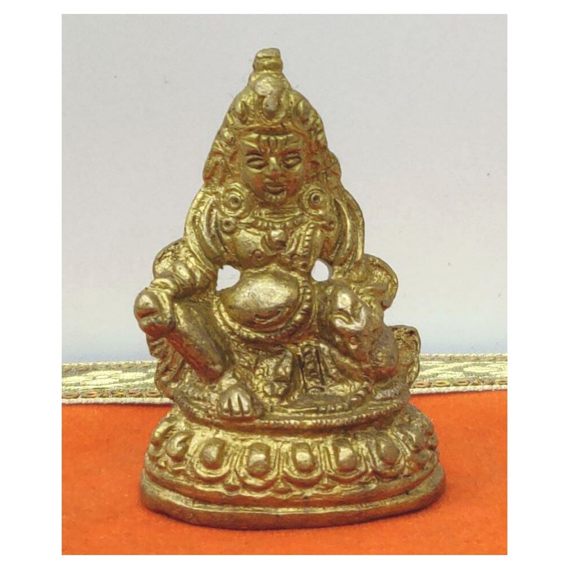 Brass Kuber Maharaj Statue Kuvera Statue Lokpala Statue God of | Etsy