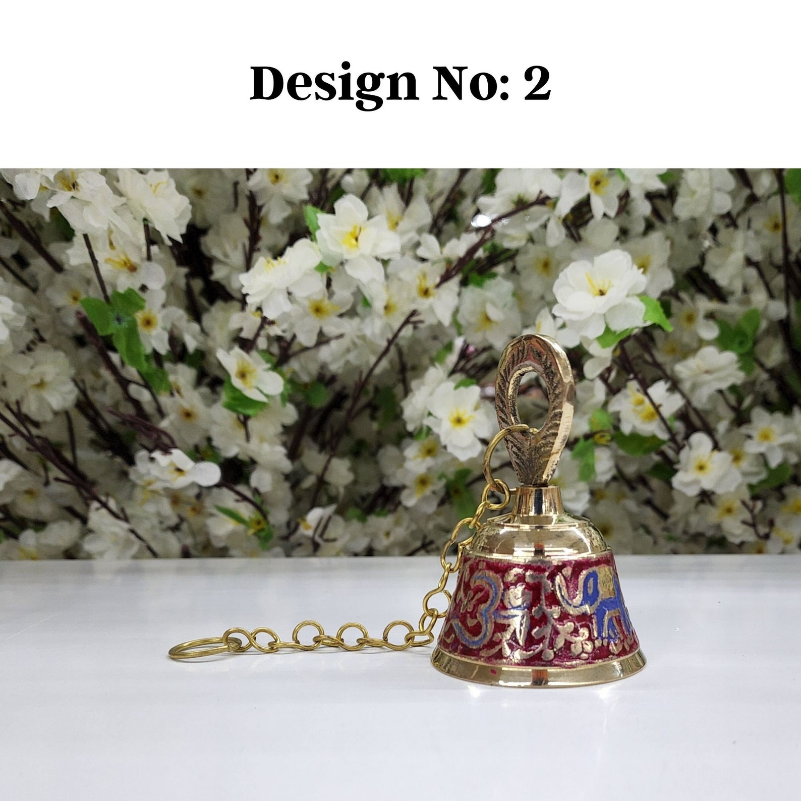 Brass Hanging Bell Small Bell for Temple Mandir Altar - Etsy