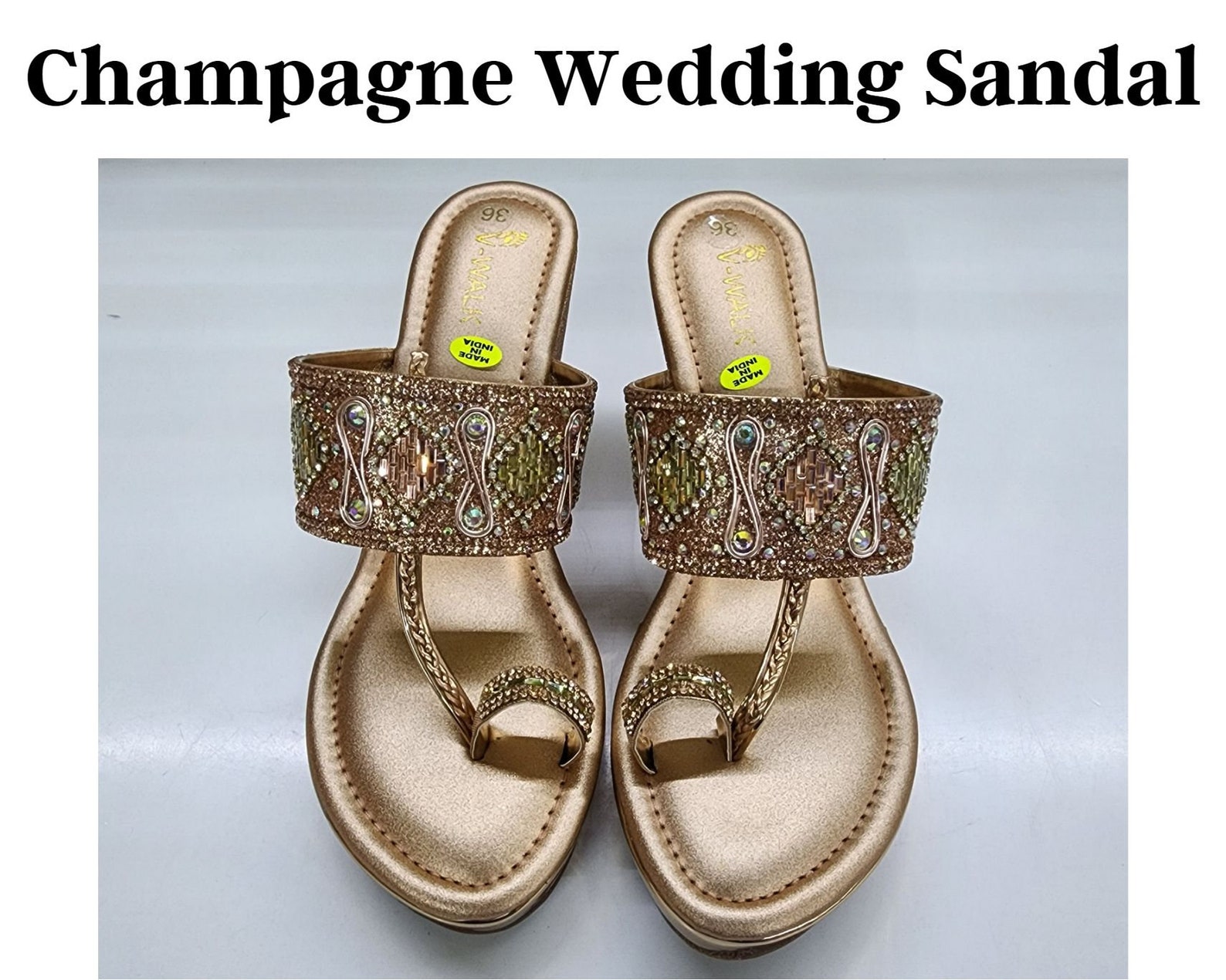 Indian Bridal Sandal Women High Heels Bridal Wedding Wedges - Etsy