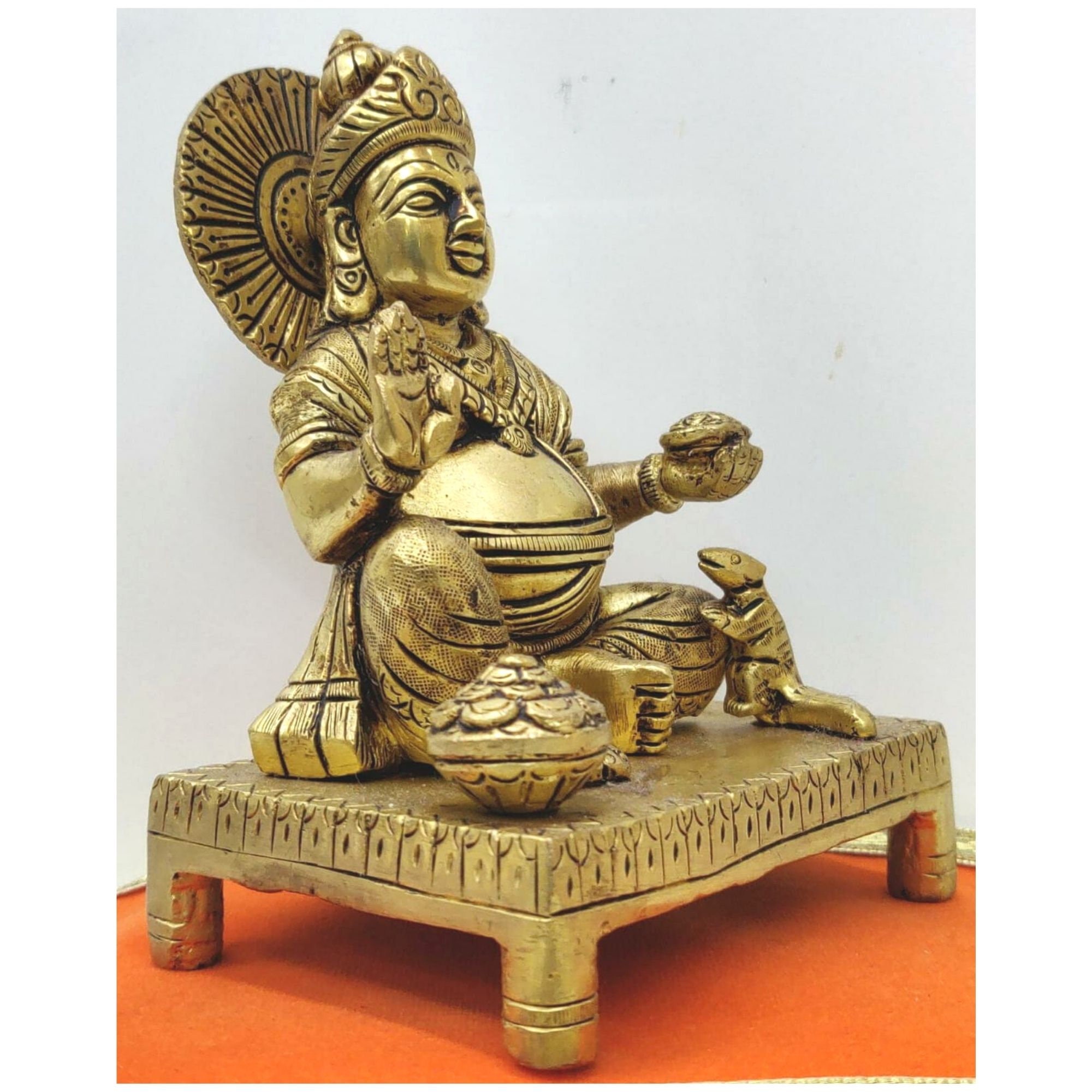 Home & Living Home Décor Statues Handmade Kuber Statue Indian God ...