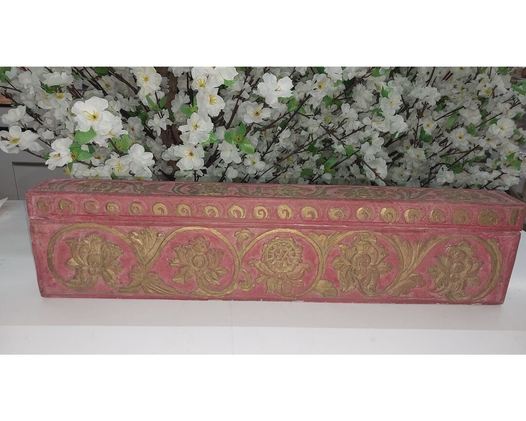 Wooden Storage Box Large Trunk Box Vintage Storage Box Old Storage ...