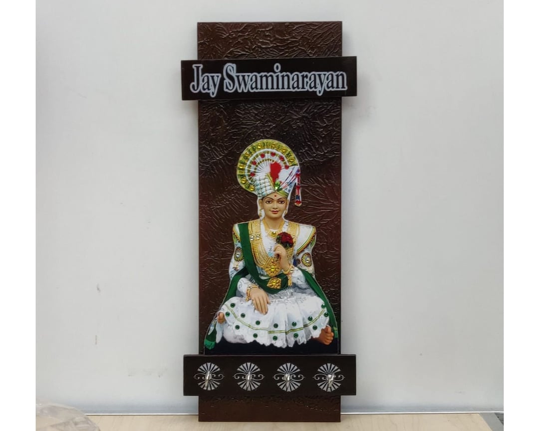 Wooden Key Holder Indian Key Organizer Entryway Wall Key Holder Hook ...