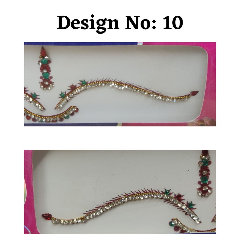 Decorative Bridal Bindi Women Sticker Bindi Designer Bindis - Etsy