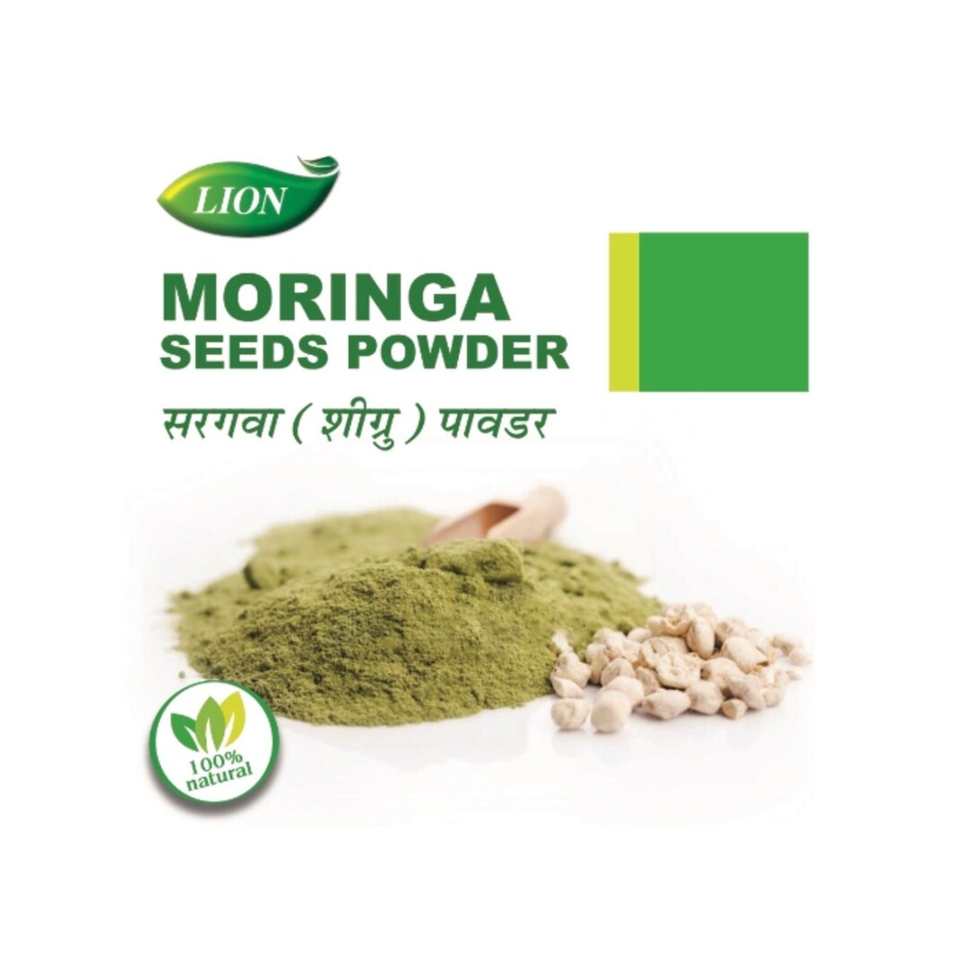 Moringa Seeds Powder Moringo Seed Powder Herbal Powder Indian - Etsy
