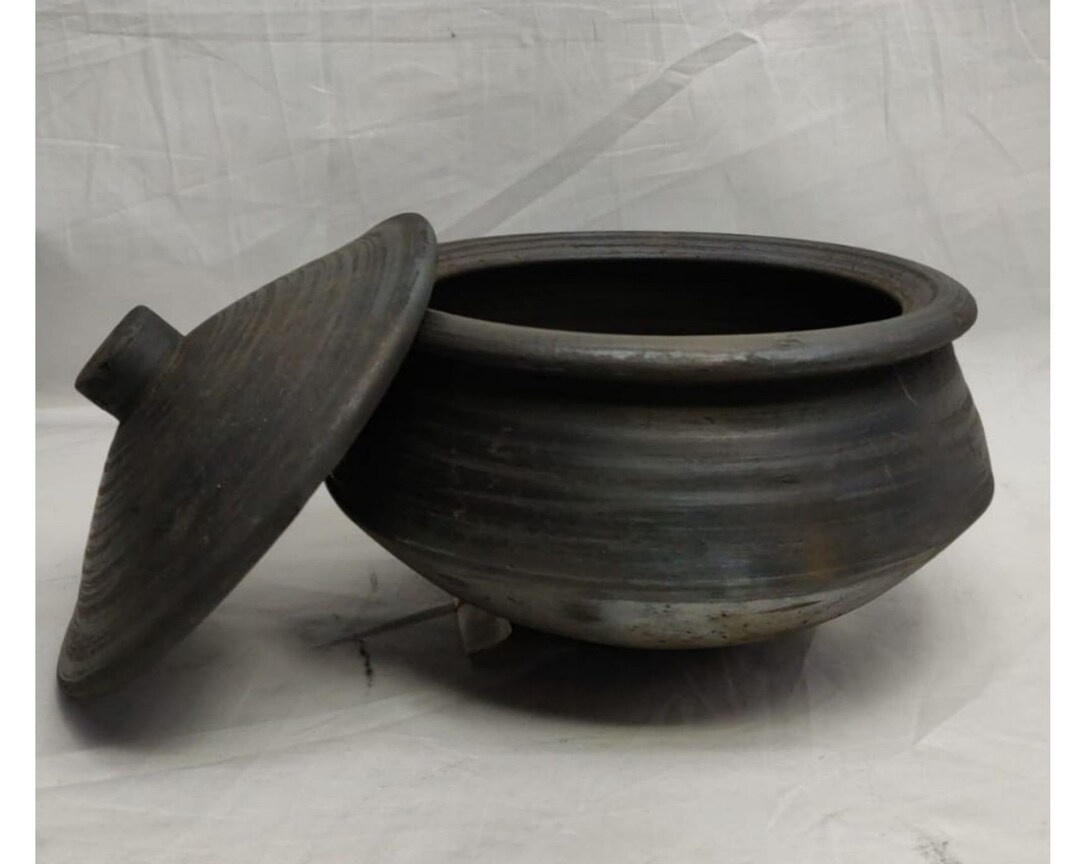 Clay Pot for Cooking Unglazed Clay Handi Earthenware Cooking Pot ...