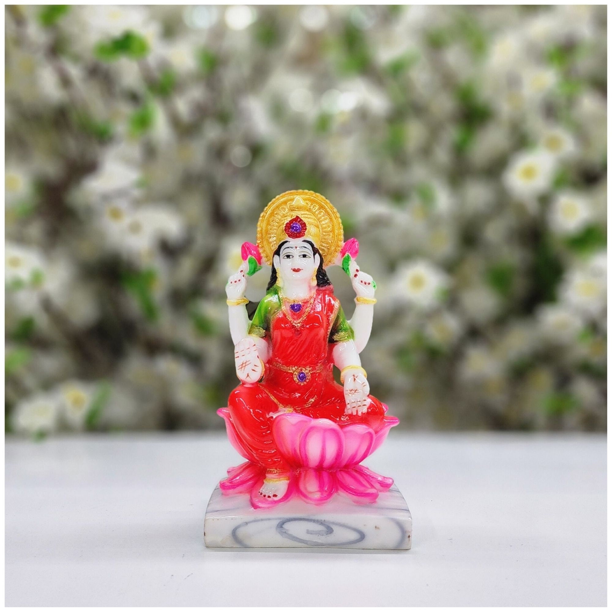 Lakshmi Statue Small Laxmi Idol Hindu Goddess Statue Lakshmi - Etsy