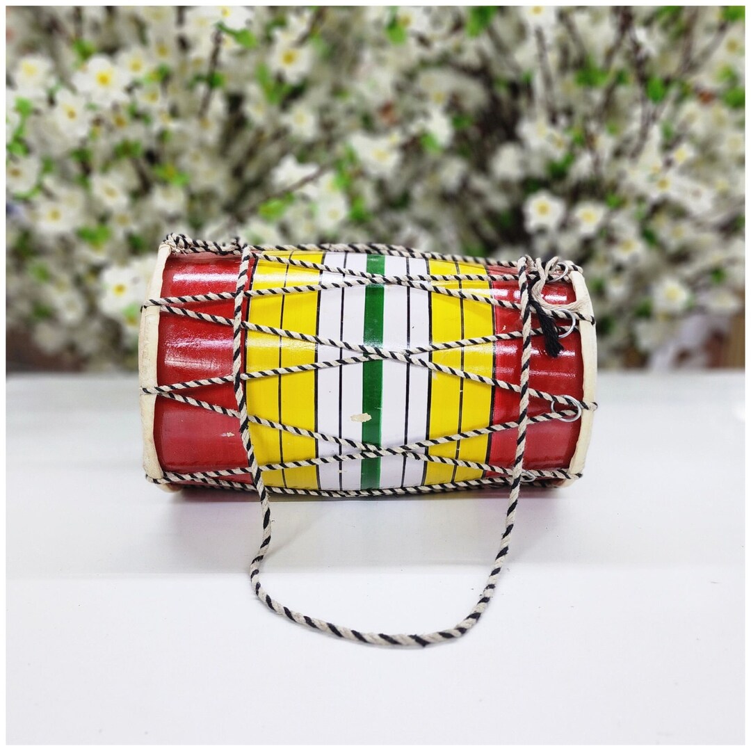 Indian Wedding Mango Wood Dhol Handmade Dholaki Indian Musical - Etsy ...