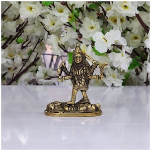 Kali Ma Statue Brass Goddess Kali Idol Hindu Devi Goddess of - Etsy