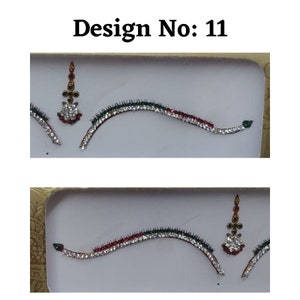 Decorative Bridal Bindi Women Sticker Bindi Designer Bindis Body ...