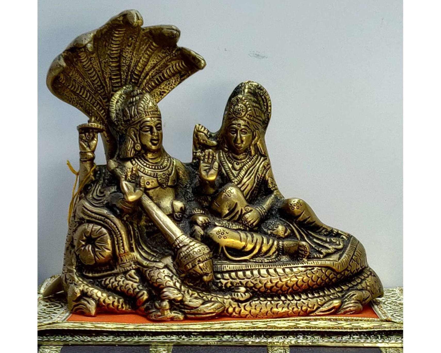 Lakshmi Narayan Statue | Cultured Marble Lakshmi Narayana Idol | Hindu ...