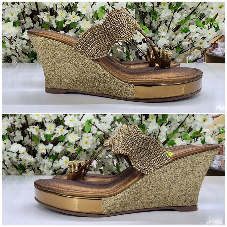 Wedding Sandals for Bride Bridal Wedding Wedge Handmade - Etsy