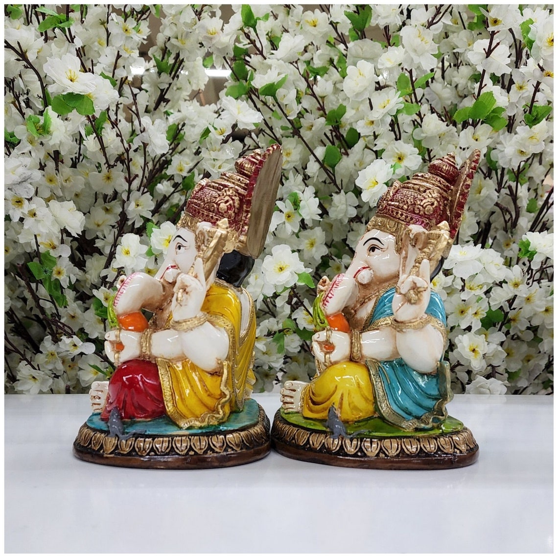 Lord Ganesha Statue Vinayaka Idol Ganesha Figurine Indian God - Etsy