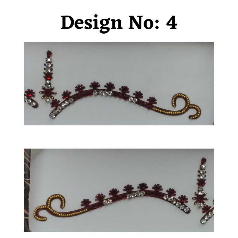 Indian Bridal Colorful Bindi Antique Long Bindis Bollywood - Etsy