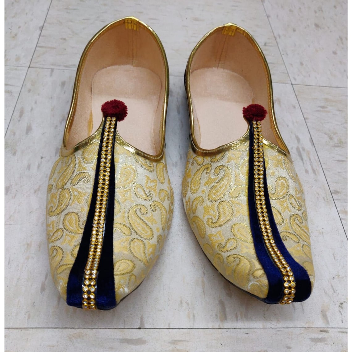 Indian Traditional Shoes for Men Wedding Mojari Sherwani Shoes | Etsy