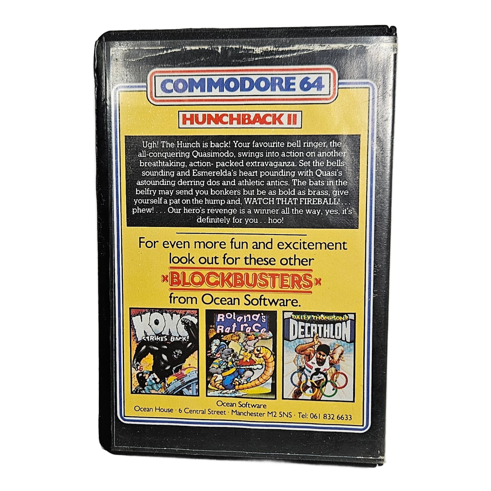 Hunchback II, Quasimodo's Revenge, Commodore 64 Retro Arcade Game - Etsy