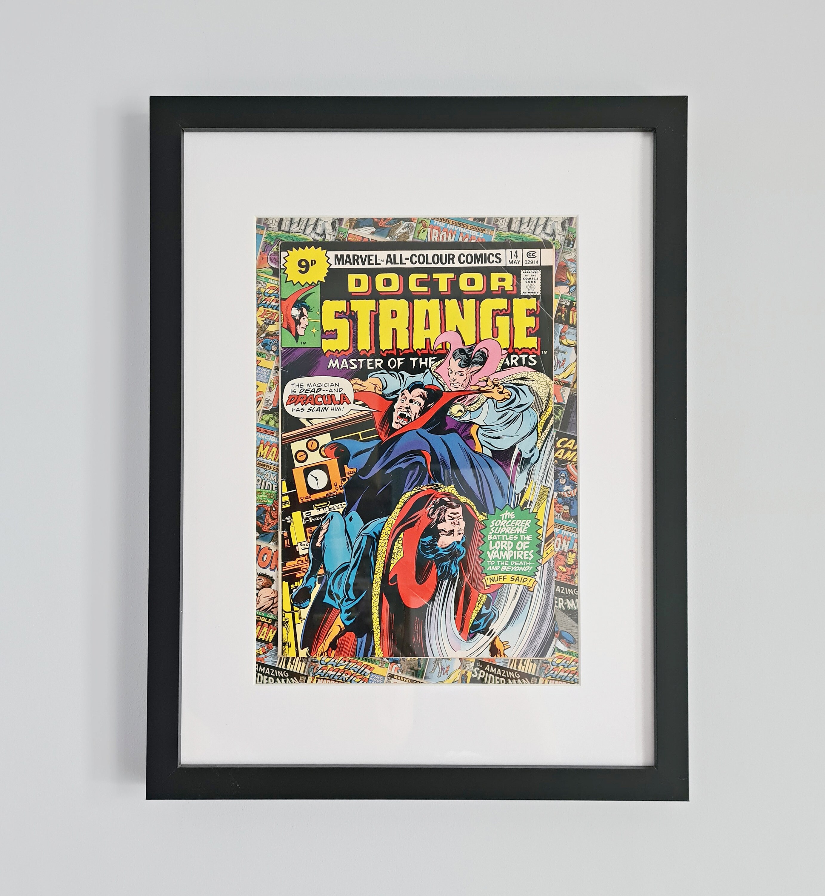 Doctor Strange Gifts Vintage Comic Art Dr Strange 14 1976 - Etsy UK