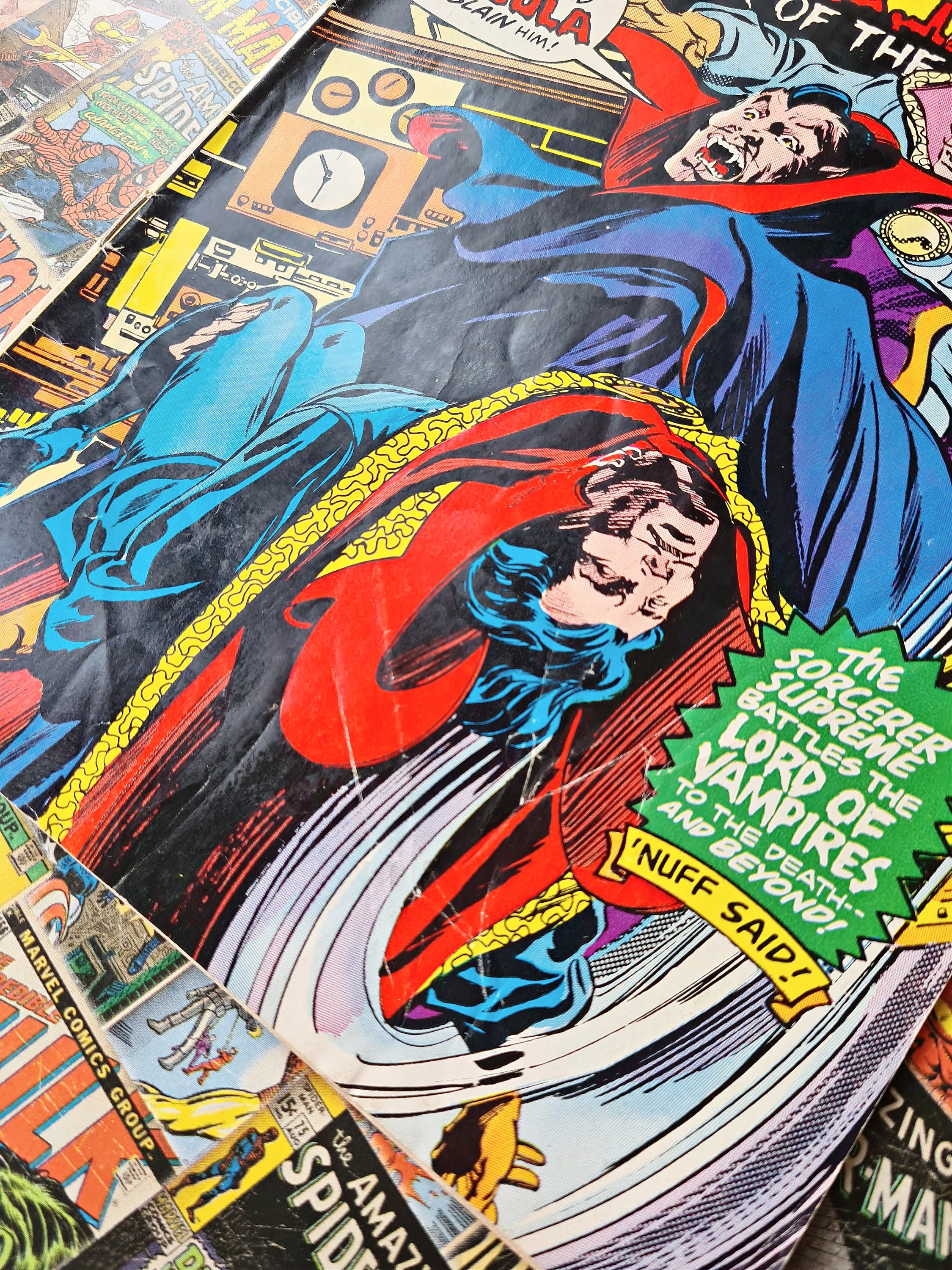 Doctor Strange Gifts Vintage Comic Art Dr Strange 14 1976 - Etsy UK