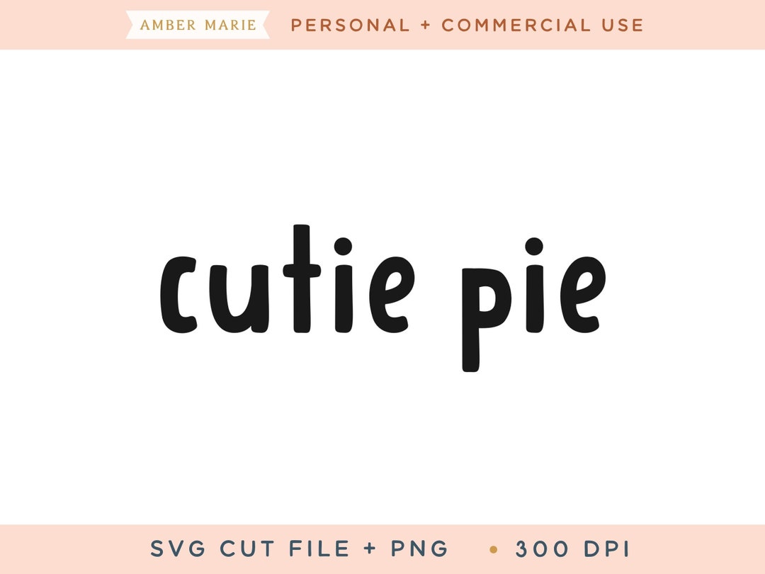 Cutie Pie Svg Cut File, Thanksgiving Svg, Fall Onesie Svg, Cutie Pie ...