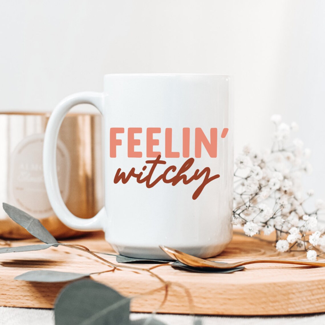 Feeling Witchy Svg Cut File, Witch Svg, Fall Shirt Svg,halloween Shirt ...