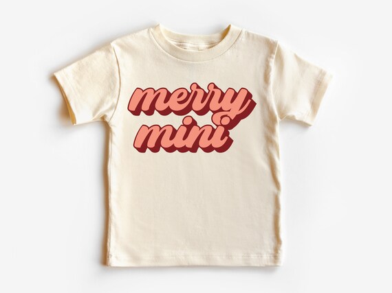 Merry Mini SVG Retro Merry Mini Png Matching Christmas Shirt - Etsy