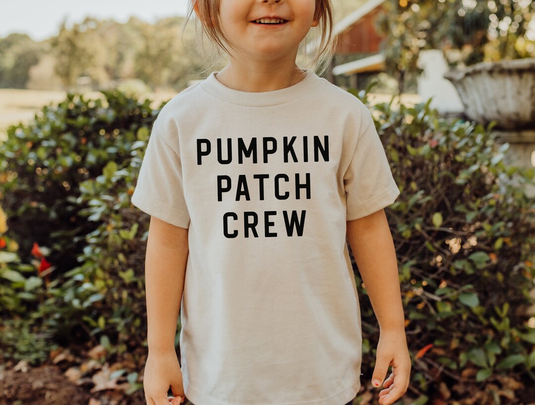 Pumpkin Patch Crew SVG Cut File,matching Fall Family Shirts, Fall Kids ...