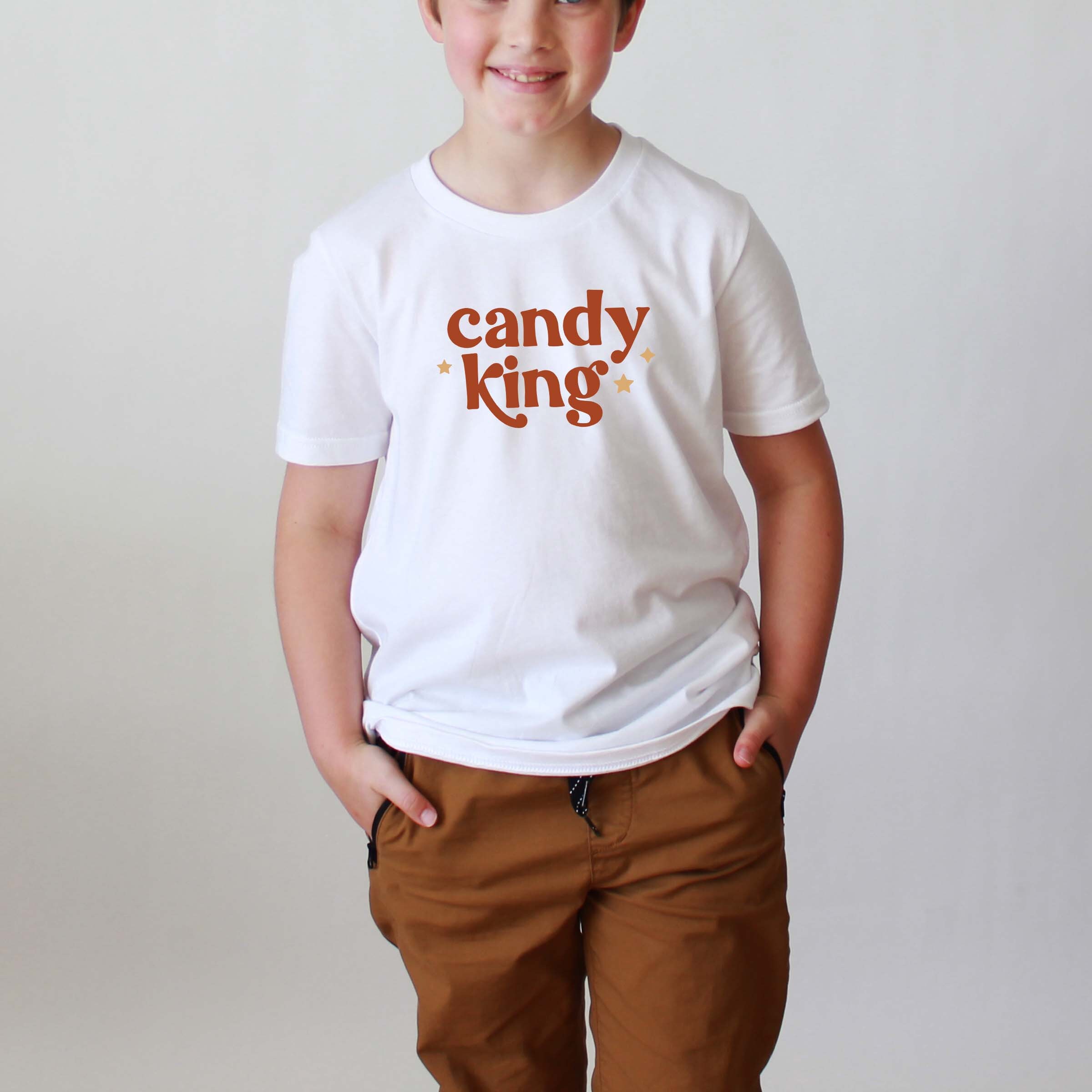 Candy King SVG Cut File,halloween Quote Svg,trick or Treat Svg,retro ...